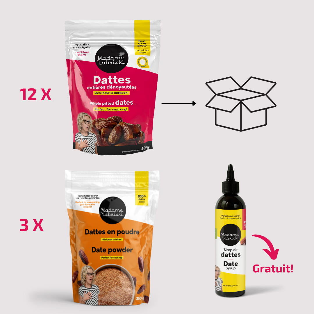 Dattes pour cuisiner - Entières, demi-dattes, en poudre ou en sirop ...